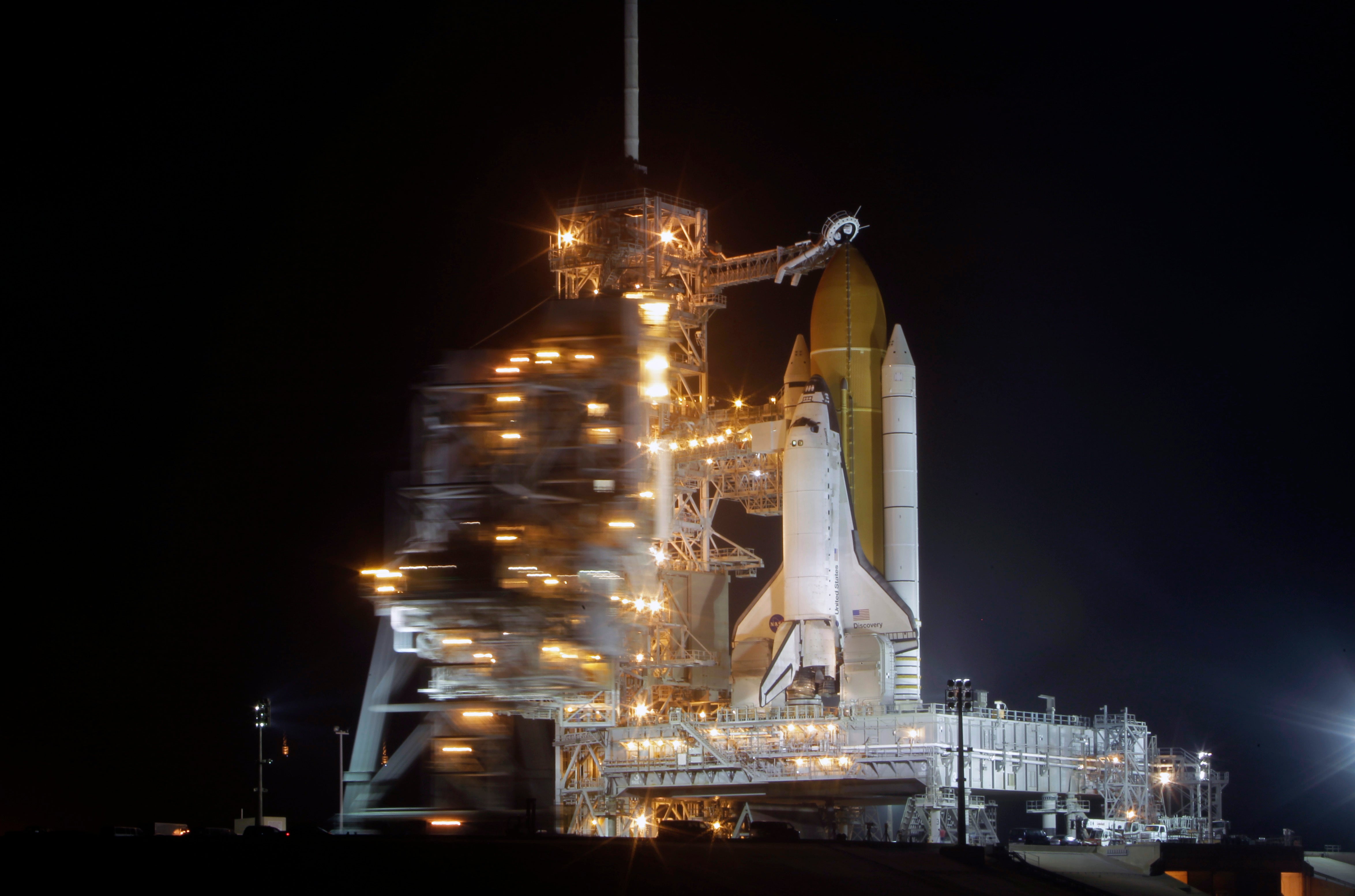 Space Shuttle Discovery First Flight