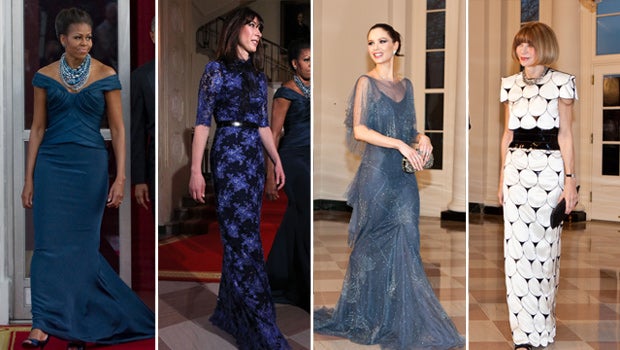 White House state dinner fashion: What did they wear? - CBS News
