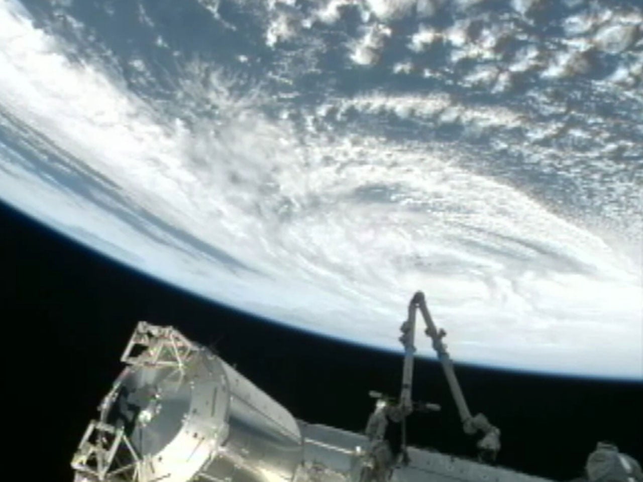 Hurricane Sandy From Space Nasa