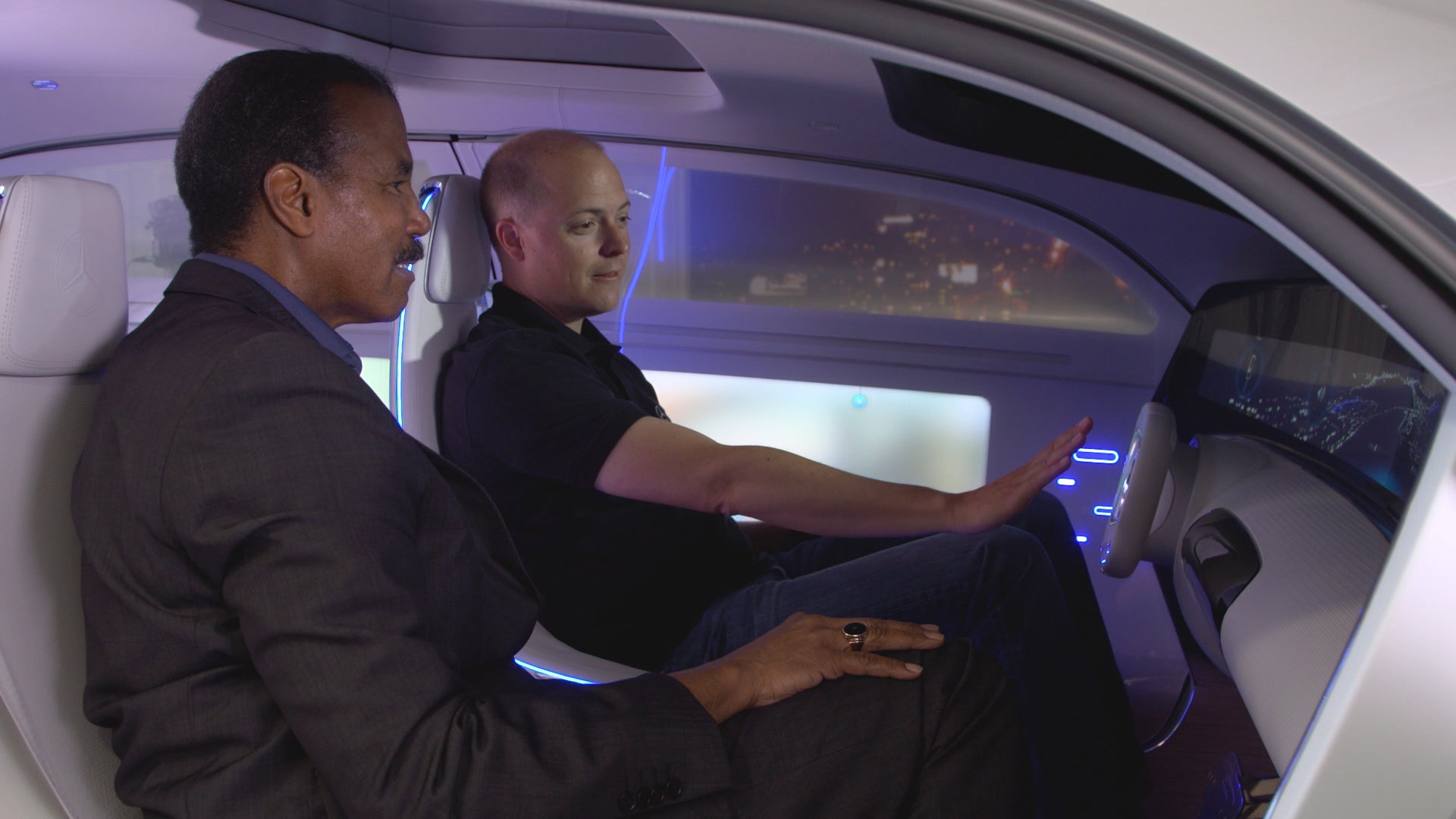 Inside the self-driving car of the future - CBS News
