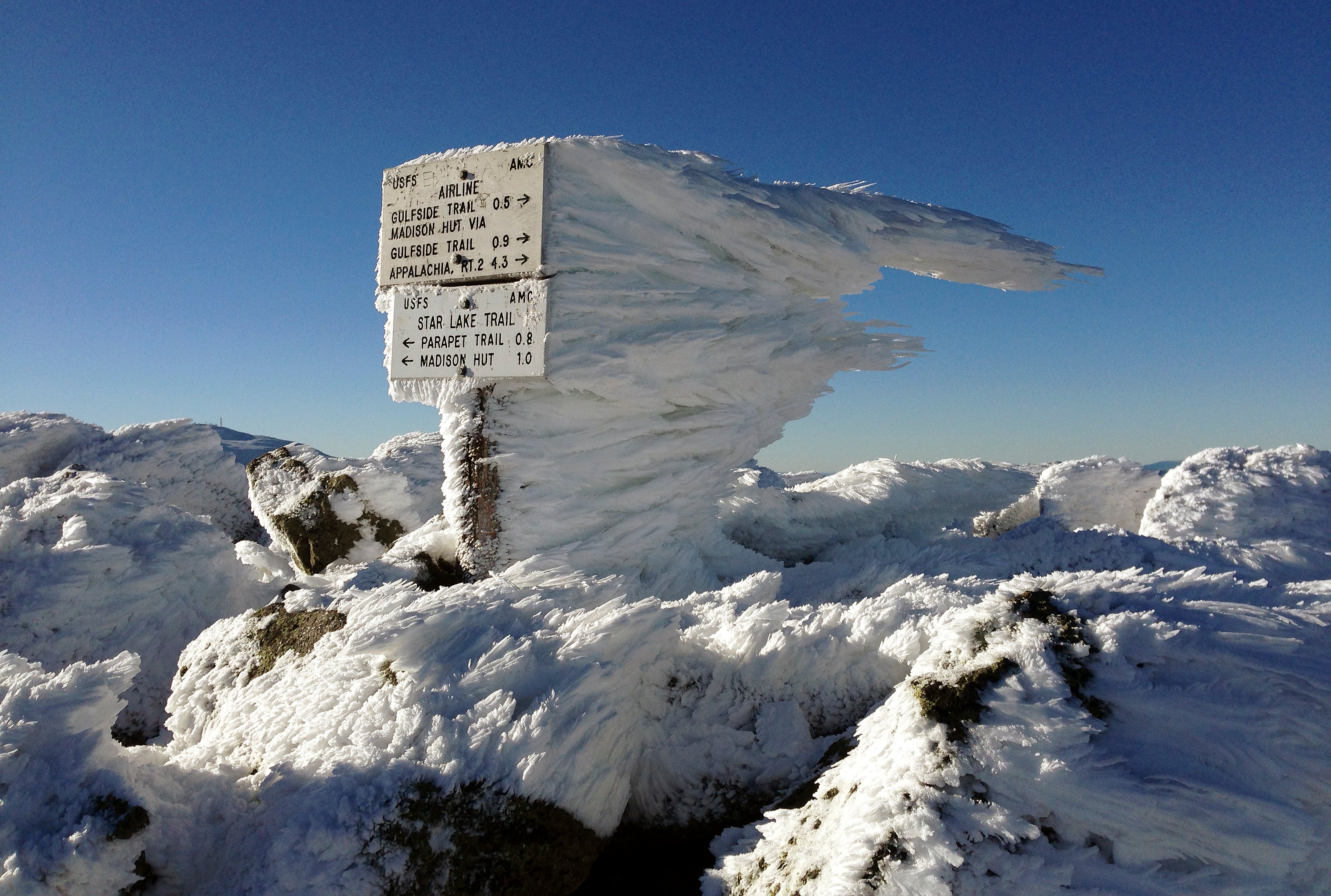 Supercooled clouds and wind shape stunning ice formations - CBS News