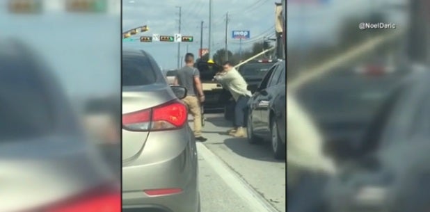 Caught On Camera Road Rage In Texas Cbs News
