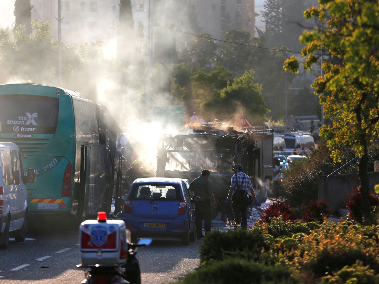 Jerusalem bus explosion was "terror attack," police say - CBS News