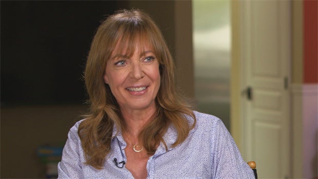 For Allison Janney, laughter is key - CBS News