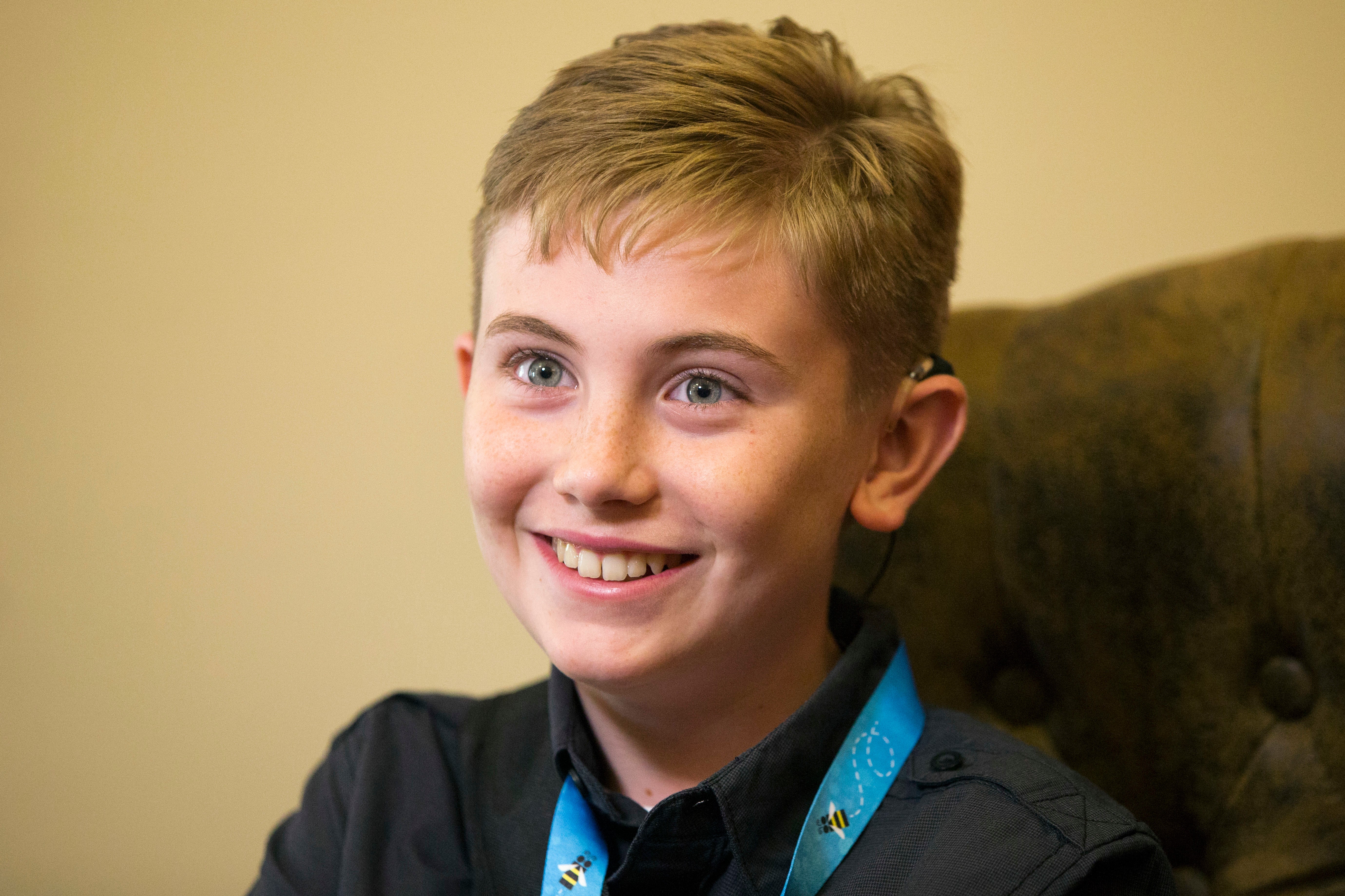 11 year old Boy Who Was Born Deaf Among Nation s Top Spellers CBS News