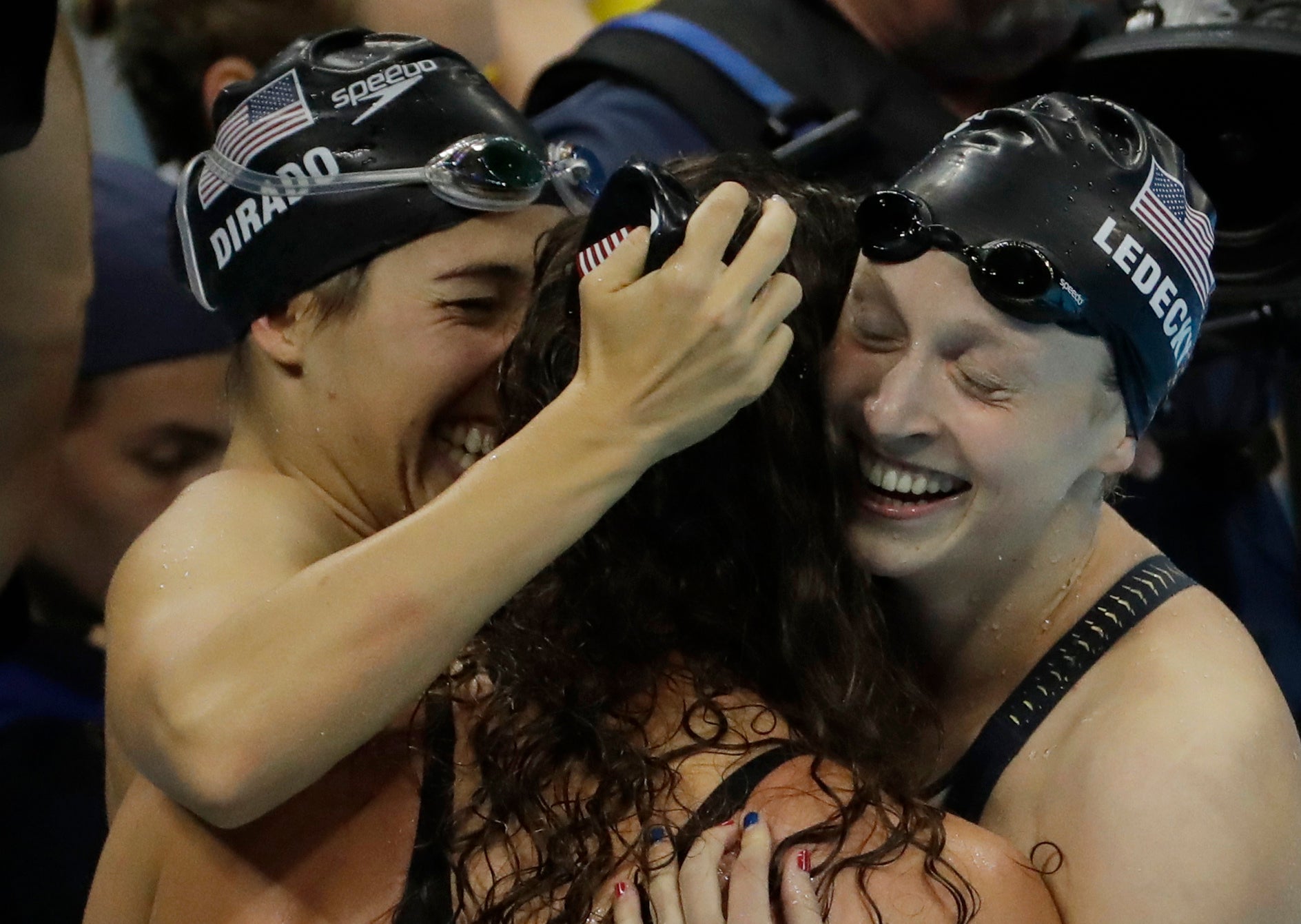 U S Women s Swimming Takes Gold In 4x200 meter Relay At Rio Olympics U S Women s Swimming Takes Gold In 4x200 meter Relay At Rio Olympics