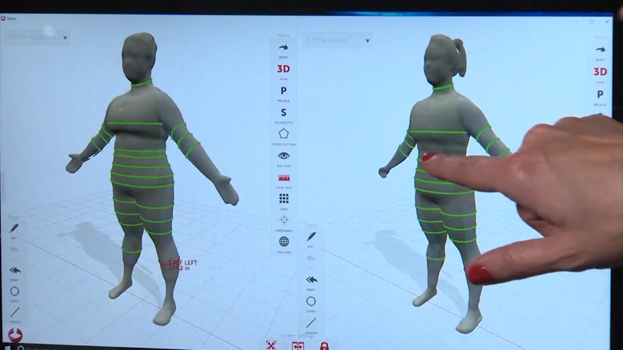 Can 3D body scanners help with weight loss, fitness? - CBS News