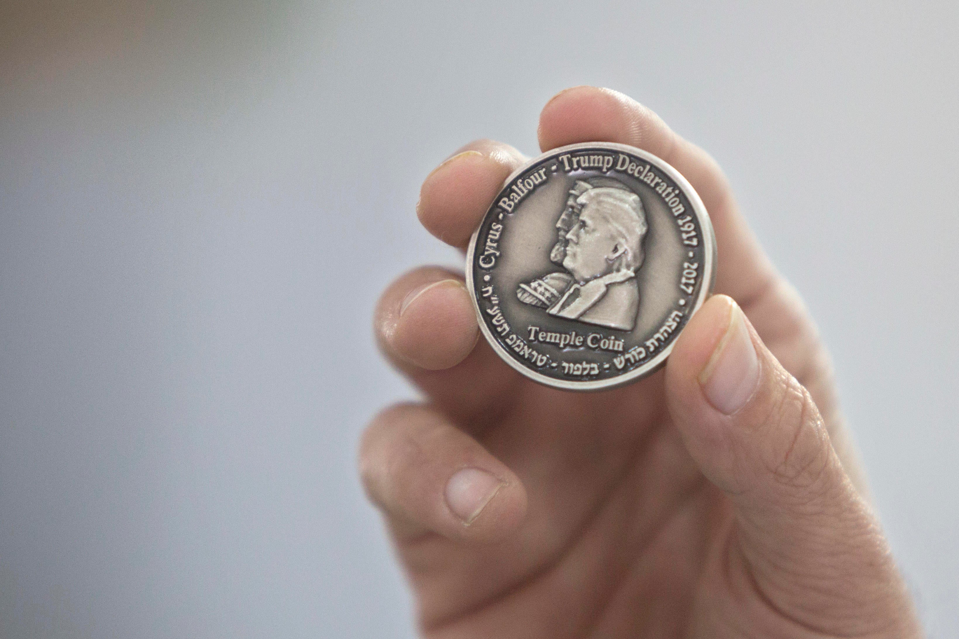 Israel Trump Coin Honors Recognition Of Jerusalem As Capital CBS News