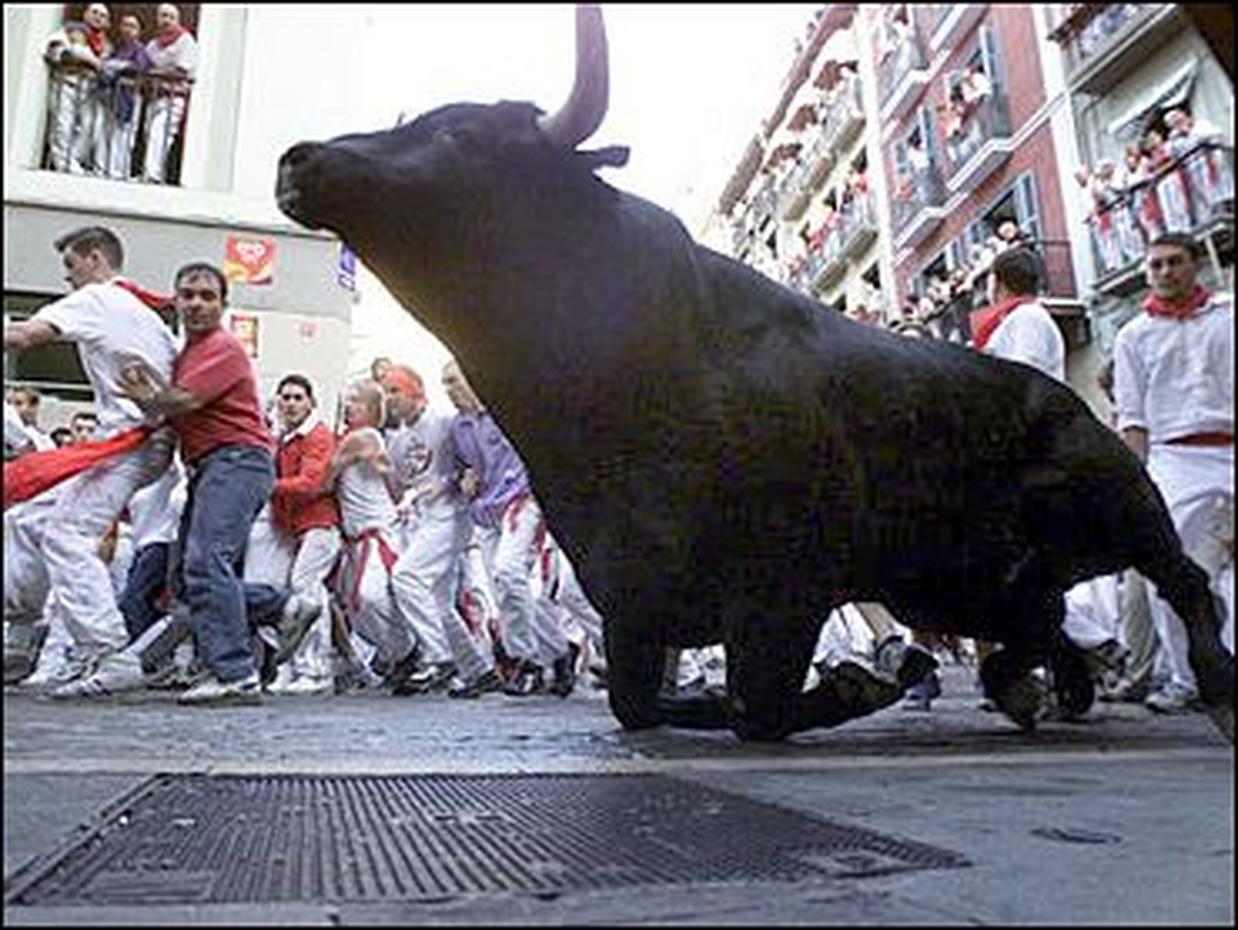 spain_running_bulls - Photo 1 - CBS News
