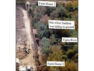 saddam's_hideout - CBS News