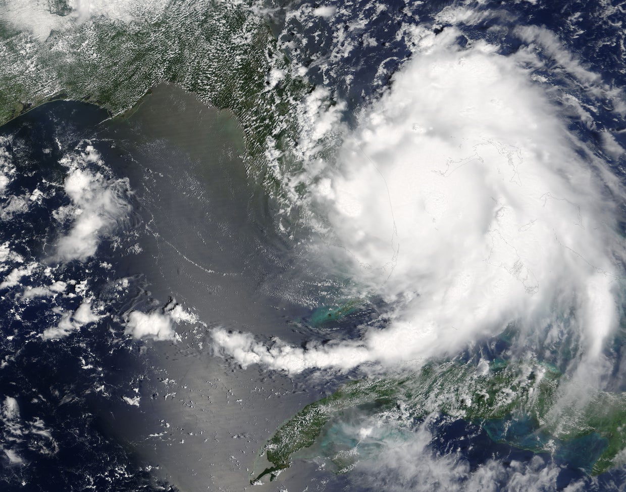 Katrina: Tracking the Course of a Killer Storm from Space - CBS News