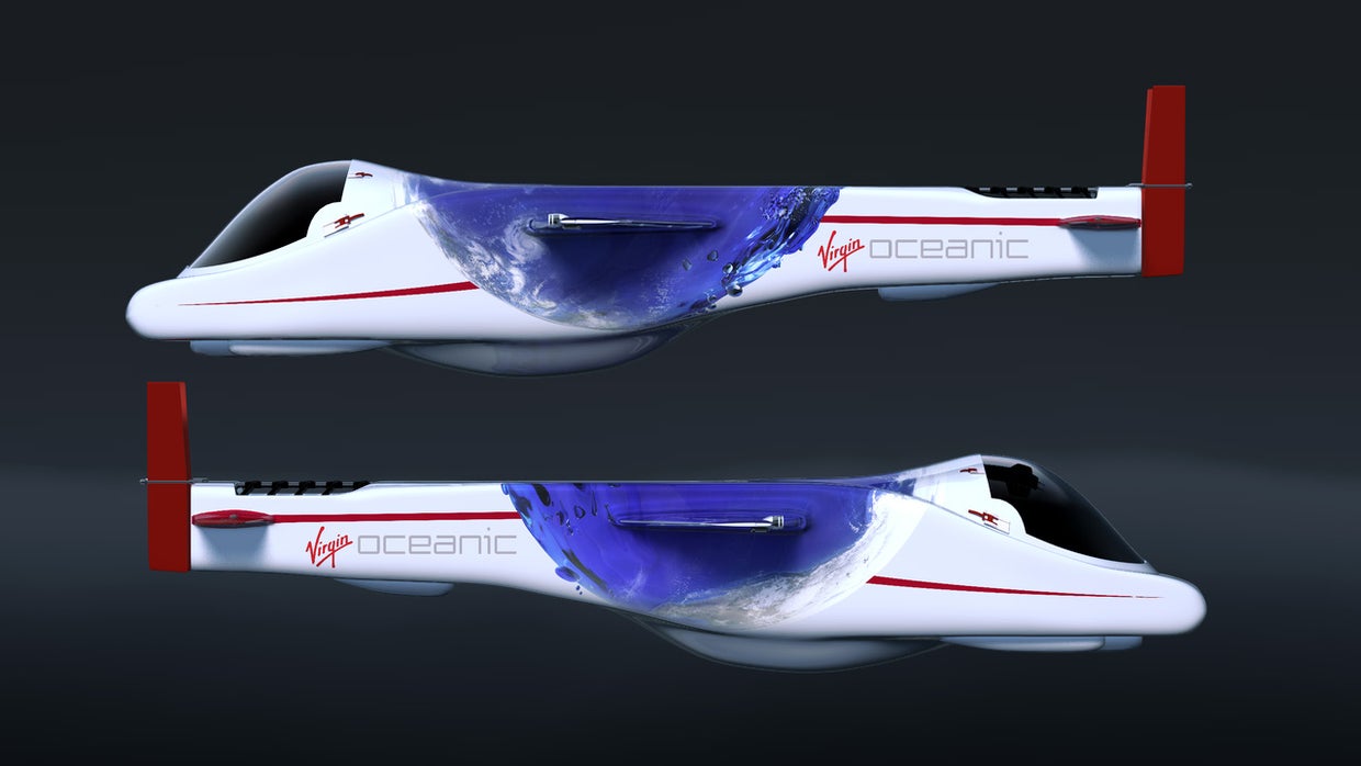Virgin Oceanic's deep-sea submersible