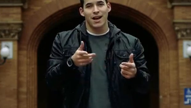 Priest gives video star "holler from the collar" - CBS News