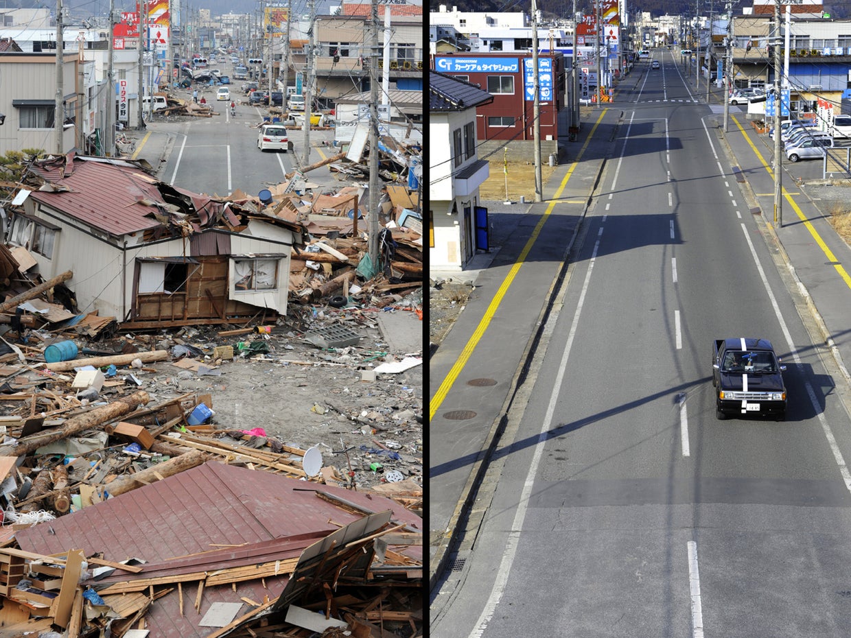 Japan tsunami recovery: Then and now