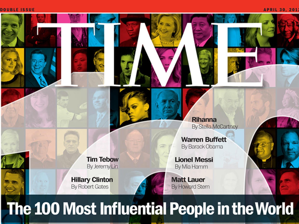 Stars on 2012's Time 100 list - Photo 1 - Pictures - CBS News