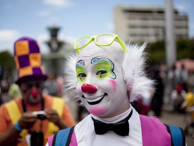 Clowns gather in Guatemala