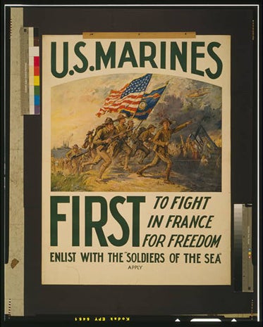 Vintage World War I posters