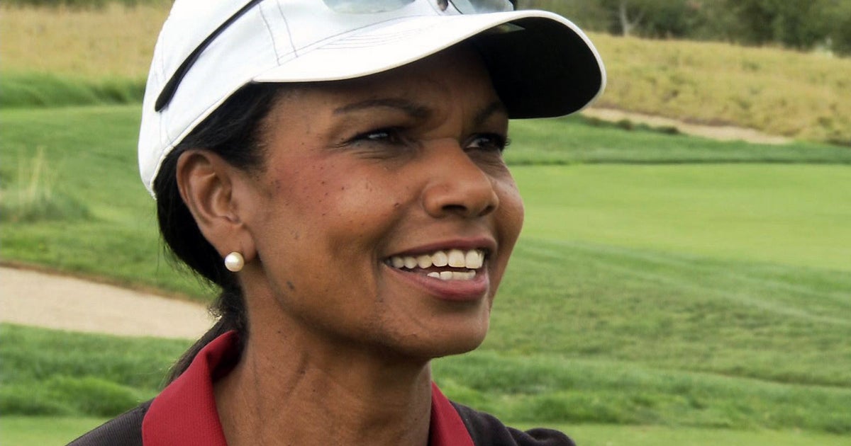 Condoleezza Rice talks politics, women, golf - CBS News