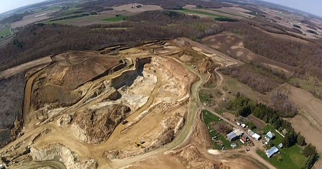 Concerns over the mining of sand used in fracking - CBS News