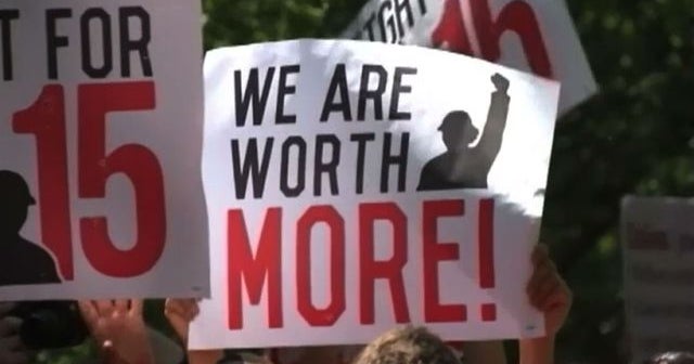McDonald's employees arrested in low-wage protest - CBS News