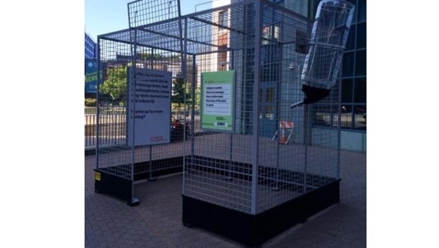 Human-sized rat cages used to discourage teen marijuana use in Colorado ...