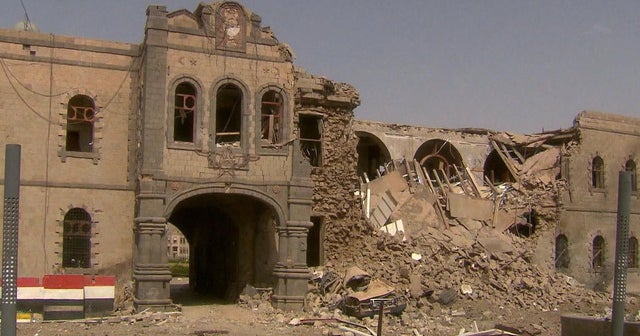 Rare view of destruction inside Yemen's civil war - CBS News