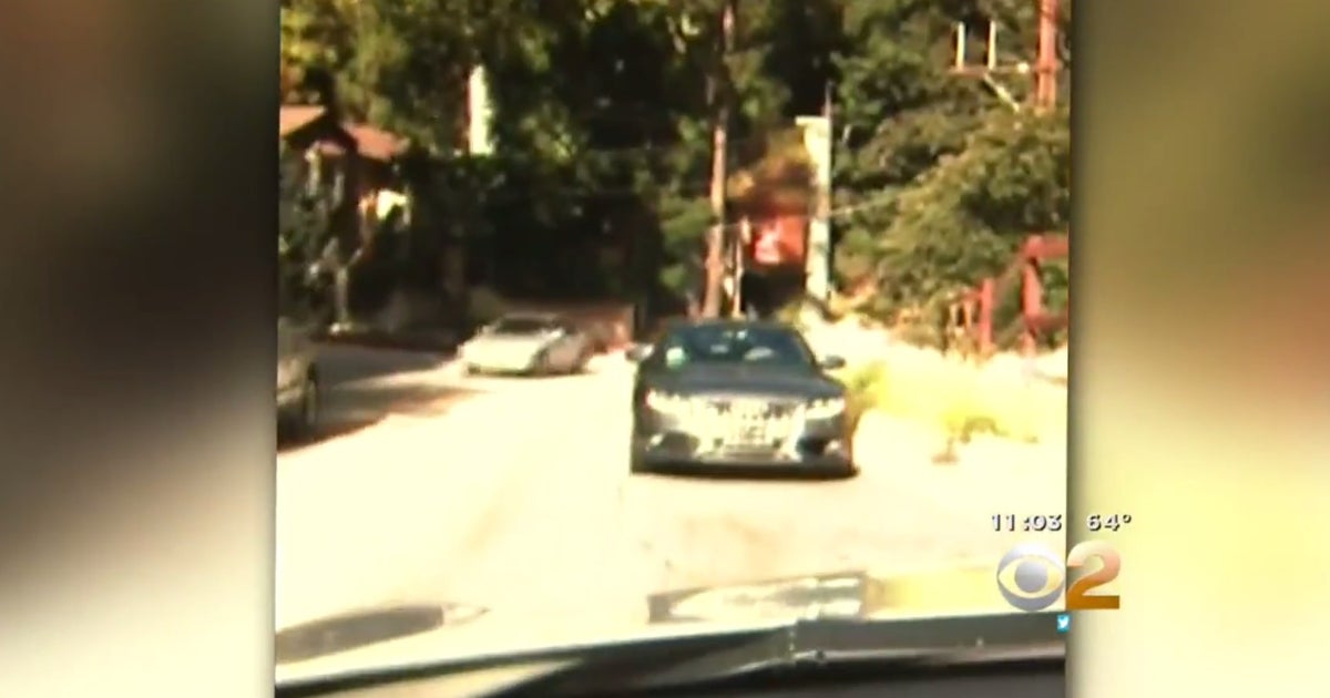 Video: Car driven backwards for miles on busy, winding L.A. street ...
