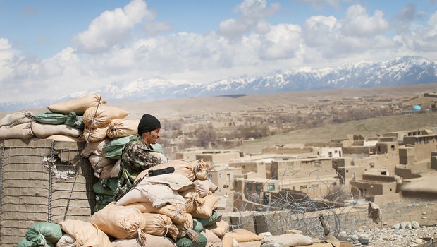U.S. bombs Afghan army outpost, Afghan police say - CBS News