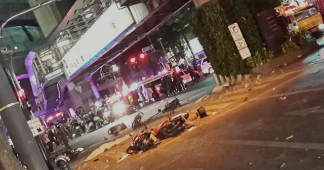Witnesses describe a loud "boom" from explosion in Bangkok - CBS News