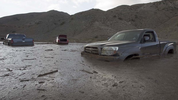 Man lost in California mud flow nearly got away - CBS News