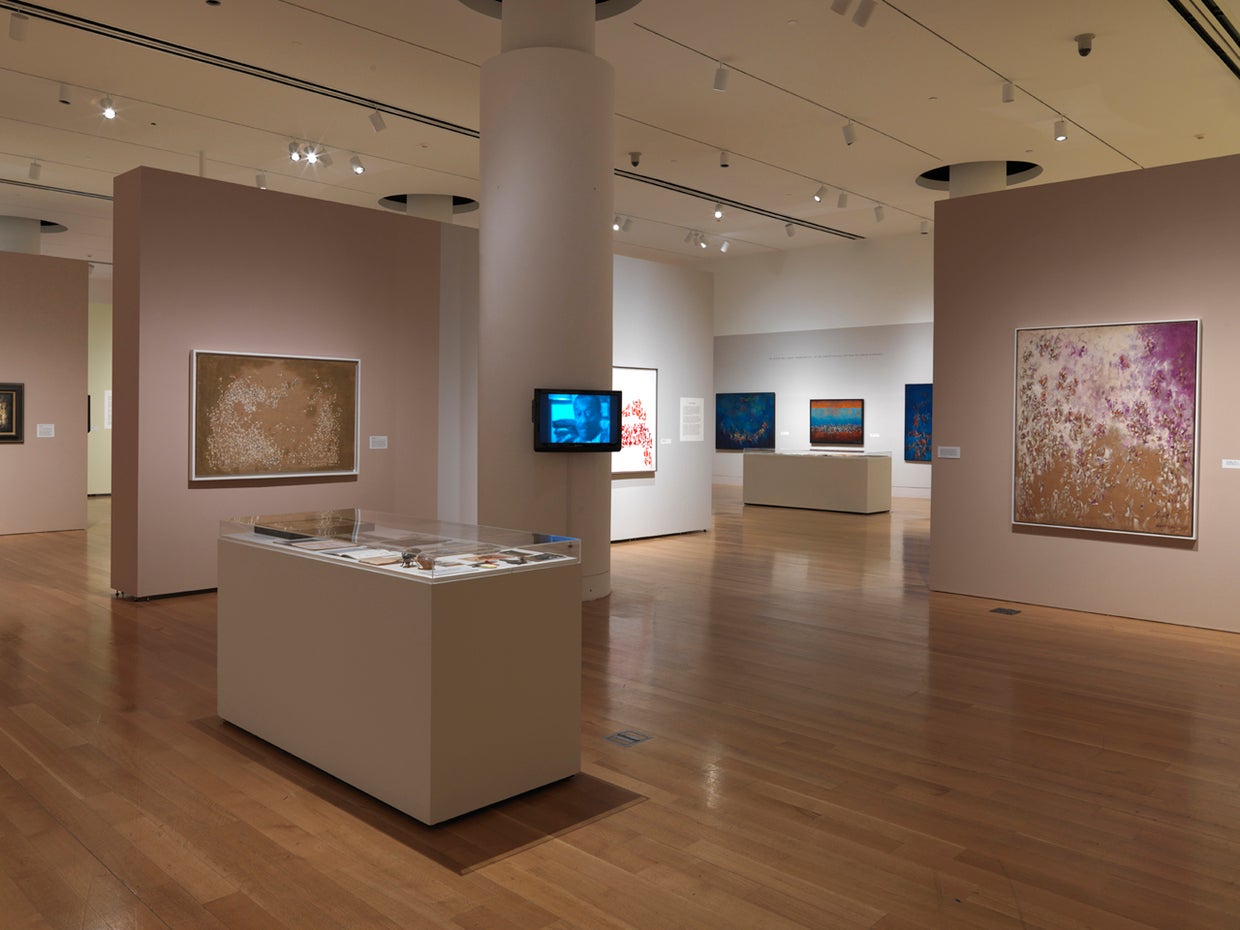 Abstract artist Norman Lewis