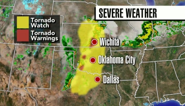 Severe weather strikes across the U.S. - CBS News