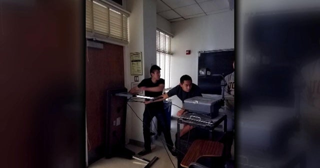 UCLA shooting reveals problem with campus doors - CBS News