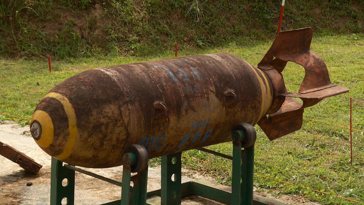 US cluster bombs still plague Laos after Vietnam War - CBS News