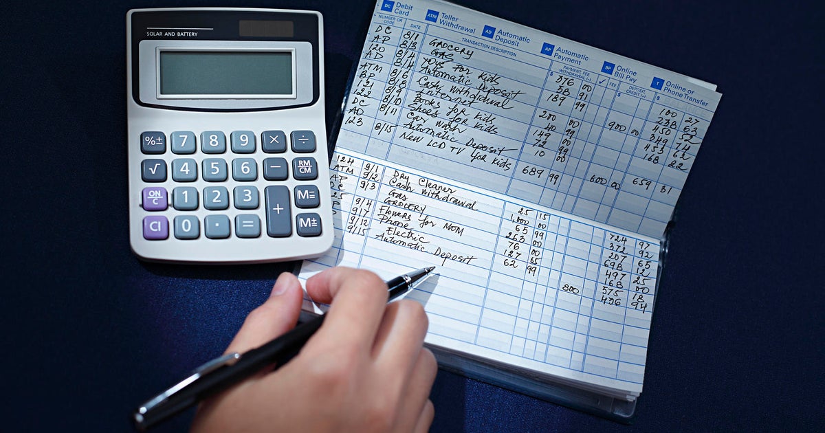 Stop Balancing Your Checkbook CBS News