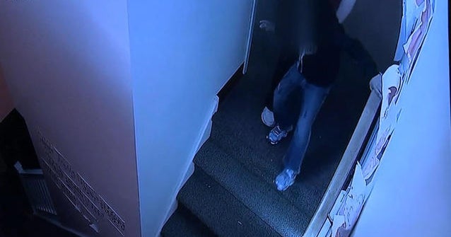 Video shows worker push child down stairs at daycare - CBS News