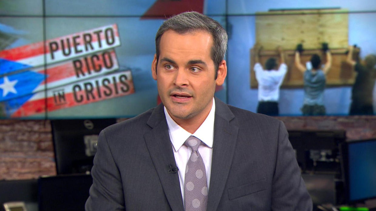 CBS News' David Begnaud on the crisis in Puerto Rico - CBS News
