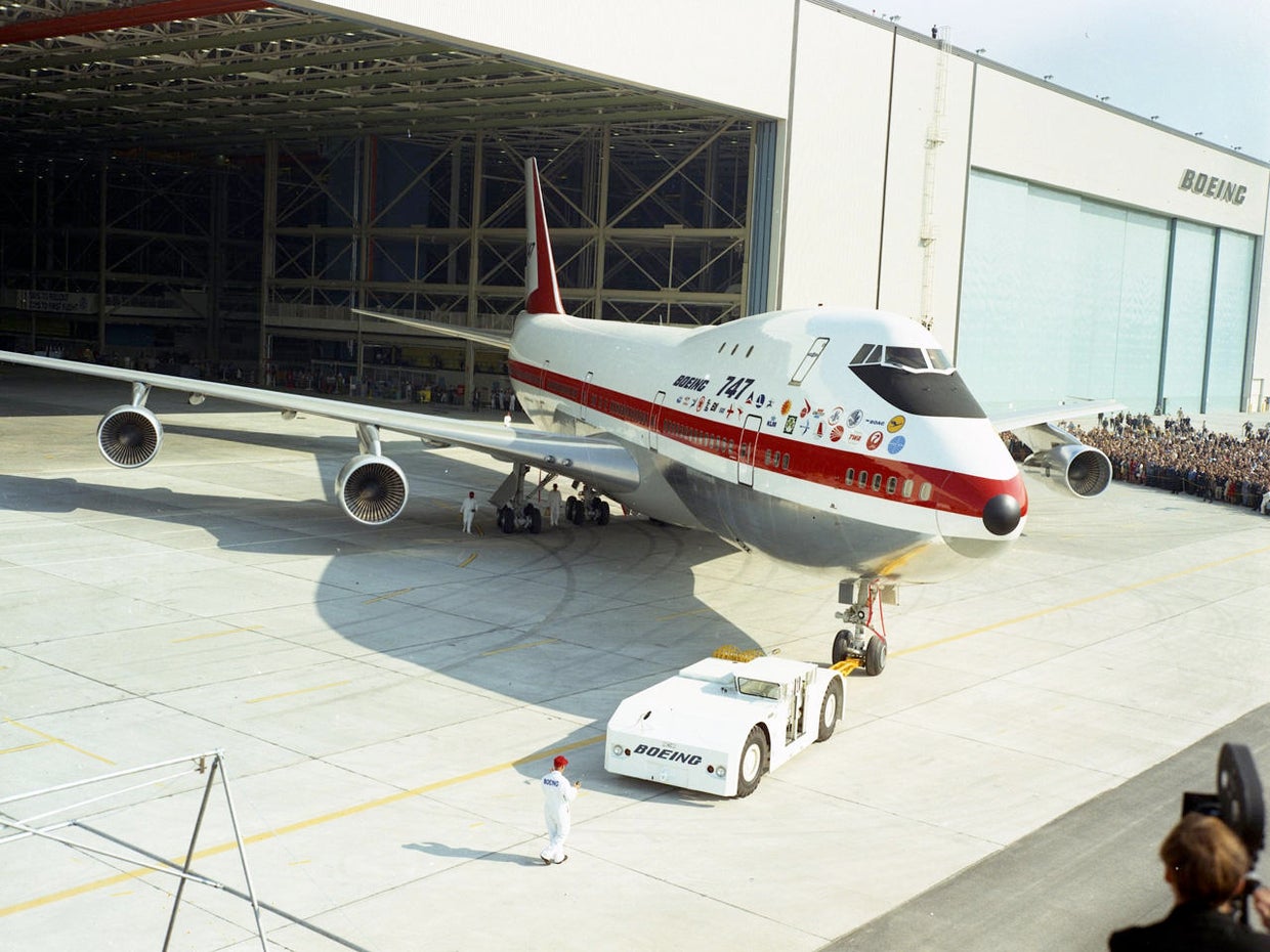Boeing's 747, the "queen of the skies"