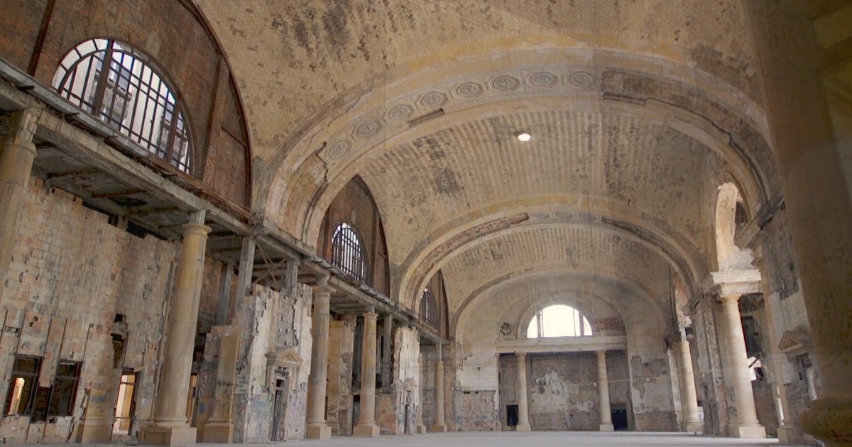 Inside the decaying Detroit train station Ford is transforming into its ...