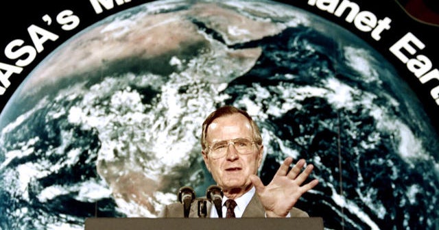 George H.W. Bush's impact on space exploration - CBS News