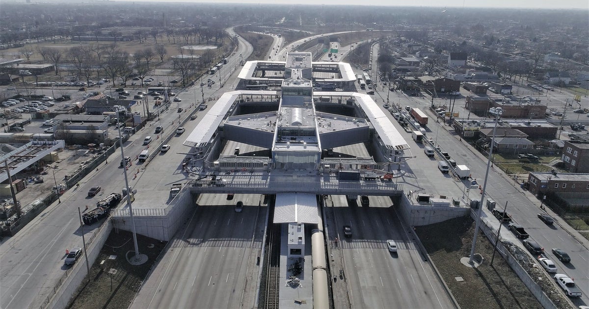CTA Completes New $280 Million 95th Street Red Line Station - CBS Chicago