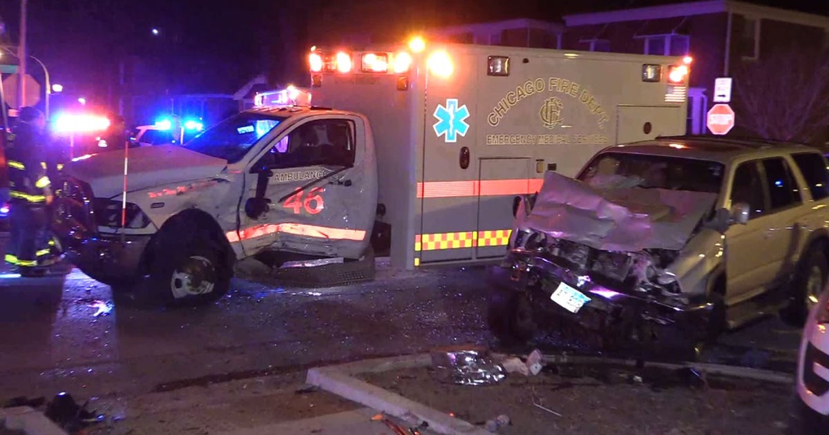 Six Injured When SUV Crashes Into Ambulance Taking Patient To Hospital ...