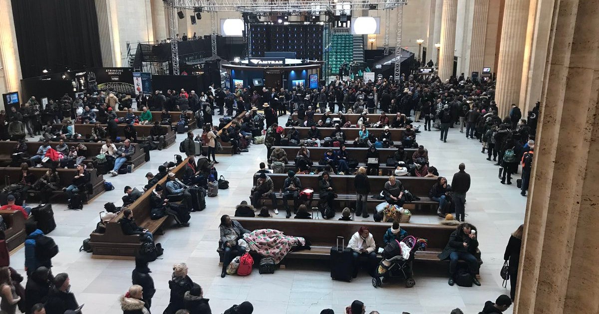Switch And Signal Problem Fixed At Union Station, Normal Morning ...