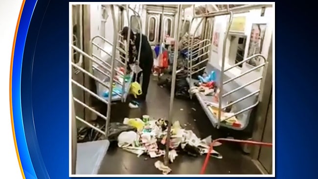 'It Was Something Indescribable': Video Of Disgusting, Trash-Strewn ...