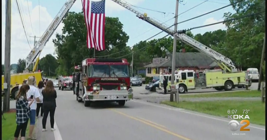 Community Holds Memorial For Cadet Firefighter - CBS Pittsburgh