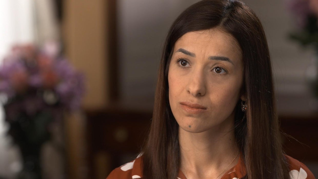 Nobel Peace Prize recipient Nadia Murad and Amal Clooney vow to take ...