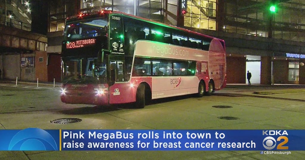 Pink Megabus Raises Awareness For Breast Cancer Research, Makes Stop In ...