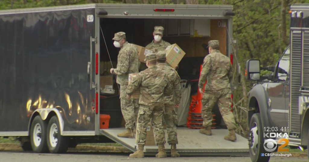 'Help Is Here': National Guard Members Deployed To Help Fight ...