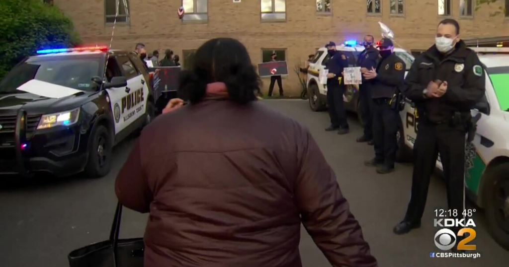 'It's Amazing': Police Officers Applaud Frontline Personal Care Home ...