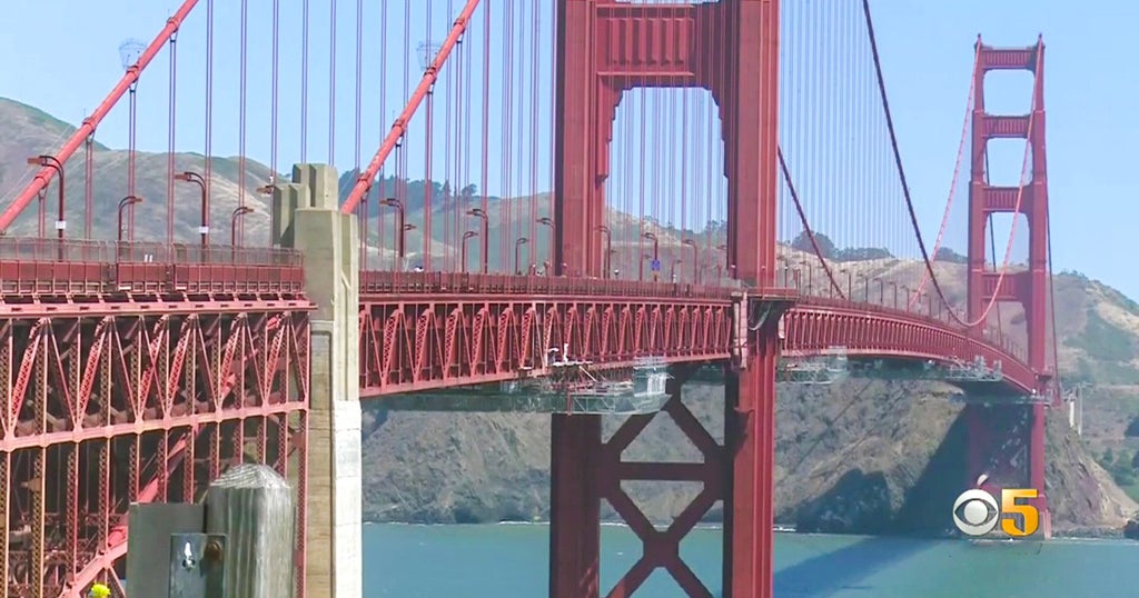 Hum, Baby! Golden Gate Bridge Now 'Sings' During High Wind - CBS San ...